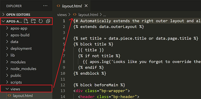 Apostrophe CMS website accessibility widget installation