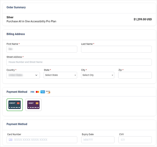 BigCommerce multi storefront WCAG accessibility