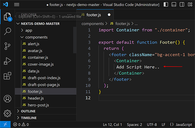 DatoCMS web accessibility widget installation - All In One Accessibility