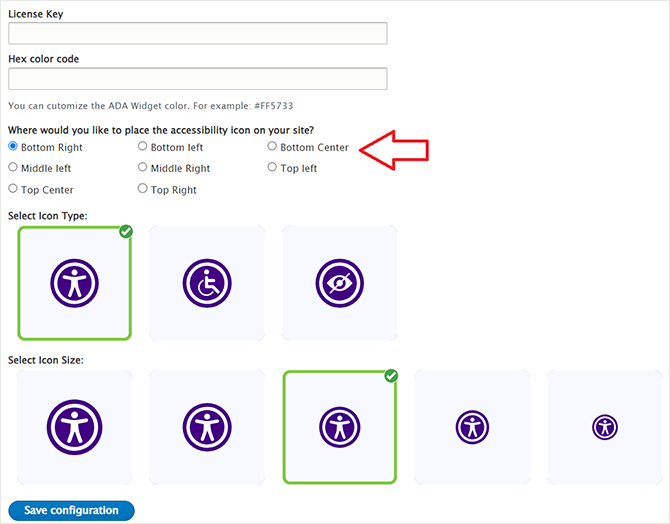 Drupal ADA Compliance widget installation - All In One Accessibility
