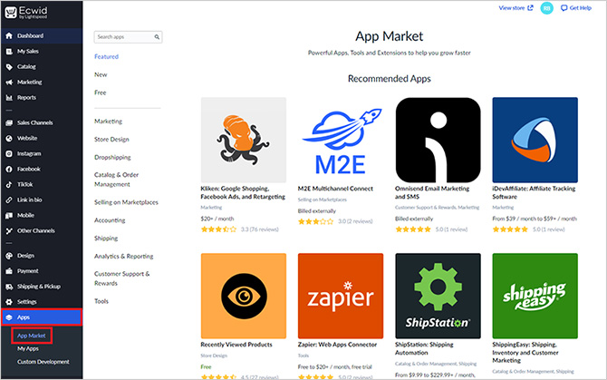Ecwid web accessibility widget installation - All In One Accessibility