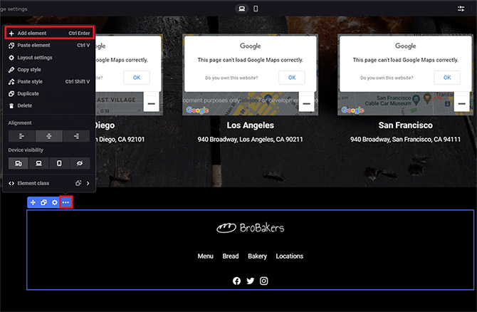 Flexbe web accessibility widget installation - All In One Accessibility