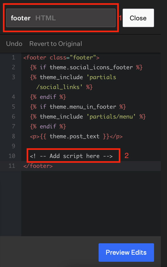 Format web accessibility widget installation - All In One Accessibility