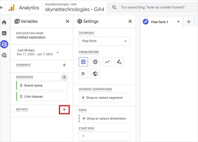 All in One Accessibility Dashboard in Google Analytics 4