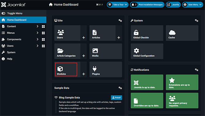 Joomla ADA Compliance Accessibility Widget Installation