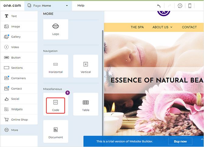 one.com web accessibility widget installation - All In One Accessibility