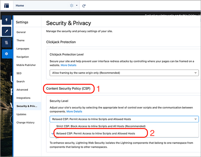 How To Enable Accessibility On My Salesforce Experience Builder Website