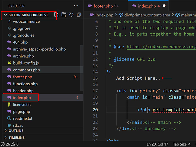 SiteOrigin web accessibility widget installation - All In One Accessibility