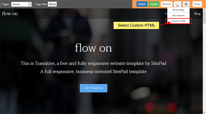 SitePad web accessibility widget installation - All In One Accessibility