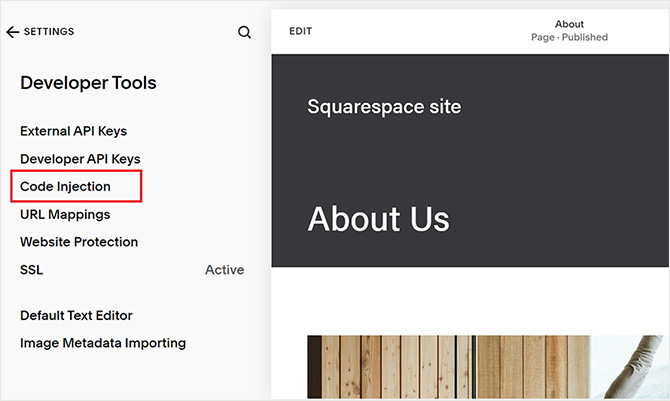 Squarespace website ADA accessibility widget installation