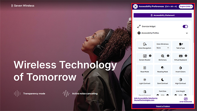 WP Accessibility Widget Installation - All In One Accessibility
