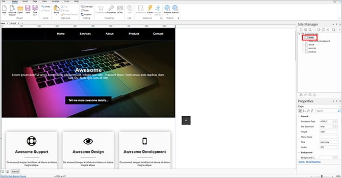 WYSIWYG Web Builder website accessibility widget installation