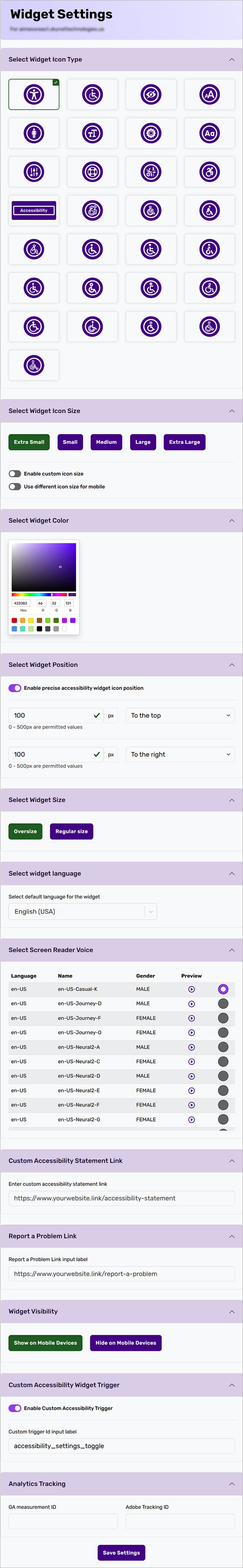 React web accessibility widget installation - All In One Accessibility React web accessibility widget installation - All In One Accessibility
