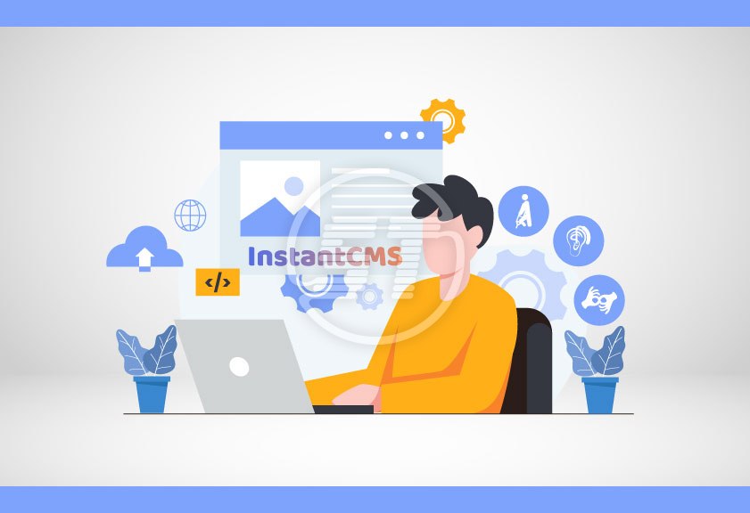 Instant CMS website accessibility widget installation
