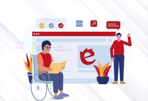 Edlio web accessibility widget installation - All In One Accessibility