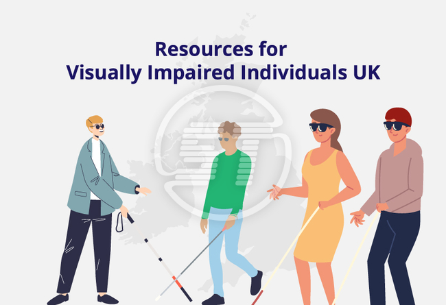 Top organizations for visually impaired individuals UK